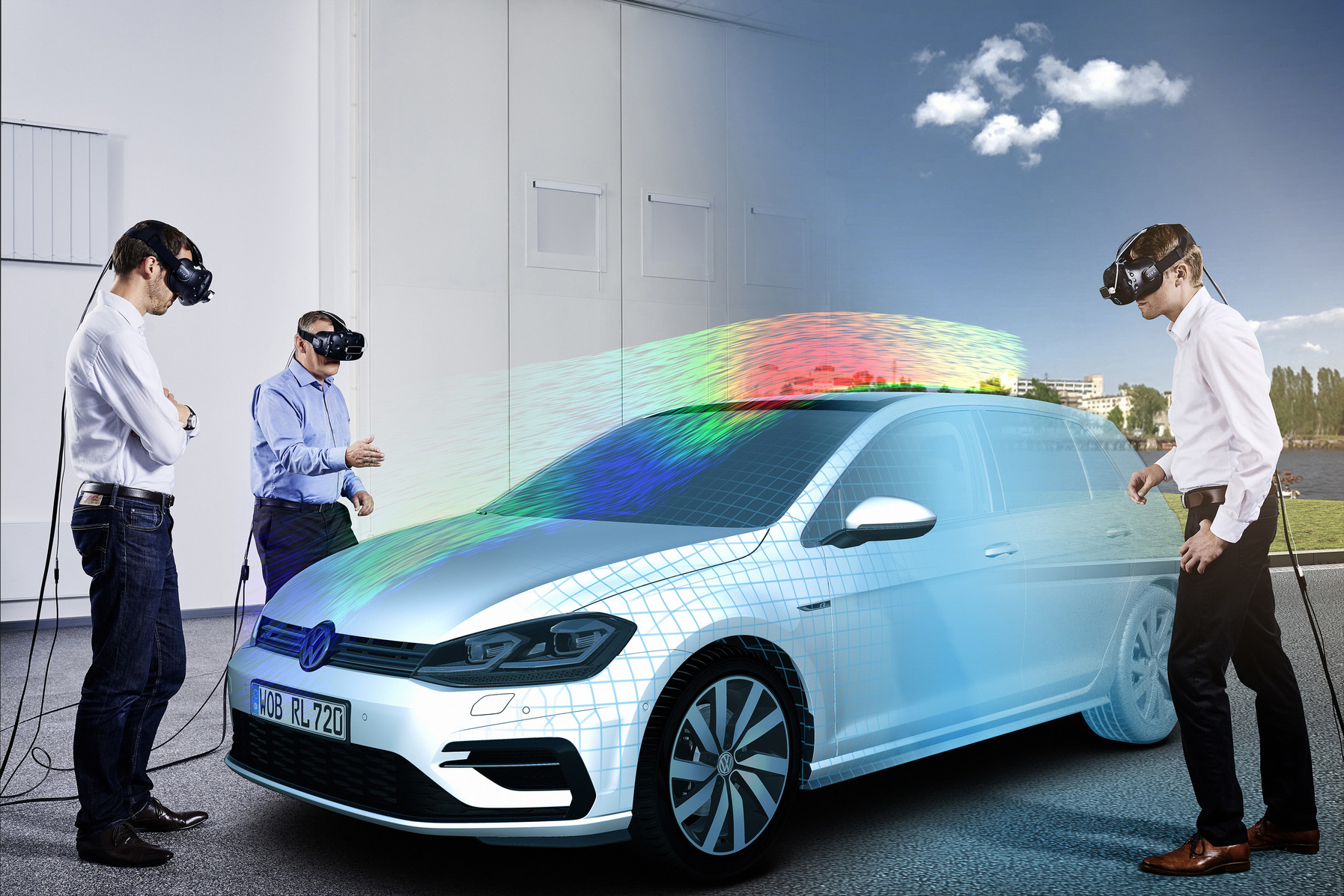 The automotive industry trains employees in virtual reality